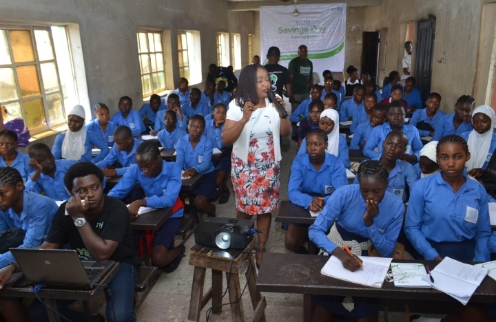 Photo News: Unity Bank MD Tasks Students On World Savings Day Training ...